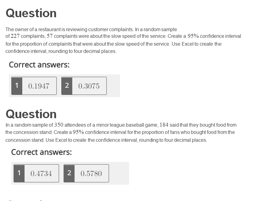 (Answered) MATH399N Week Week 6 Assignment: Calculating Confidence Intervals with Technology ...